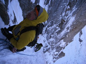 The Colton/Macintyre on the north face of the Grande Jorasses. | Great ...